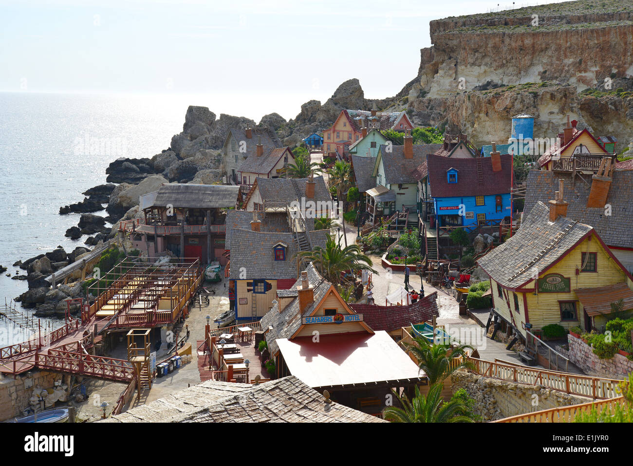 Popeye (Sweethaven) Village, Anchor Bay, Mellieha, Northern District ...