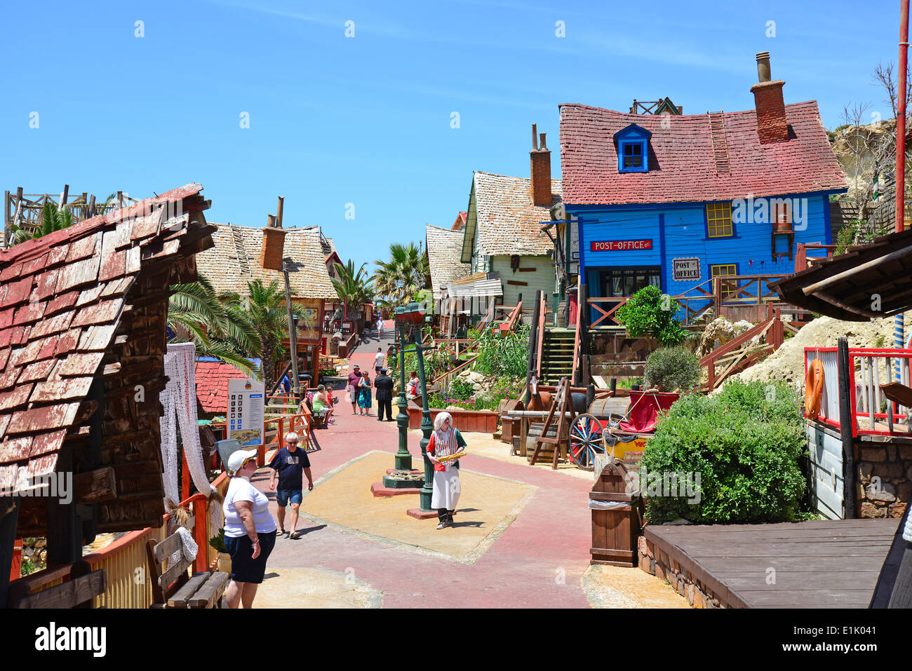 Popeye (Sweethaven) Village, Anchor Bay, Mellieha, Northern District ...