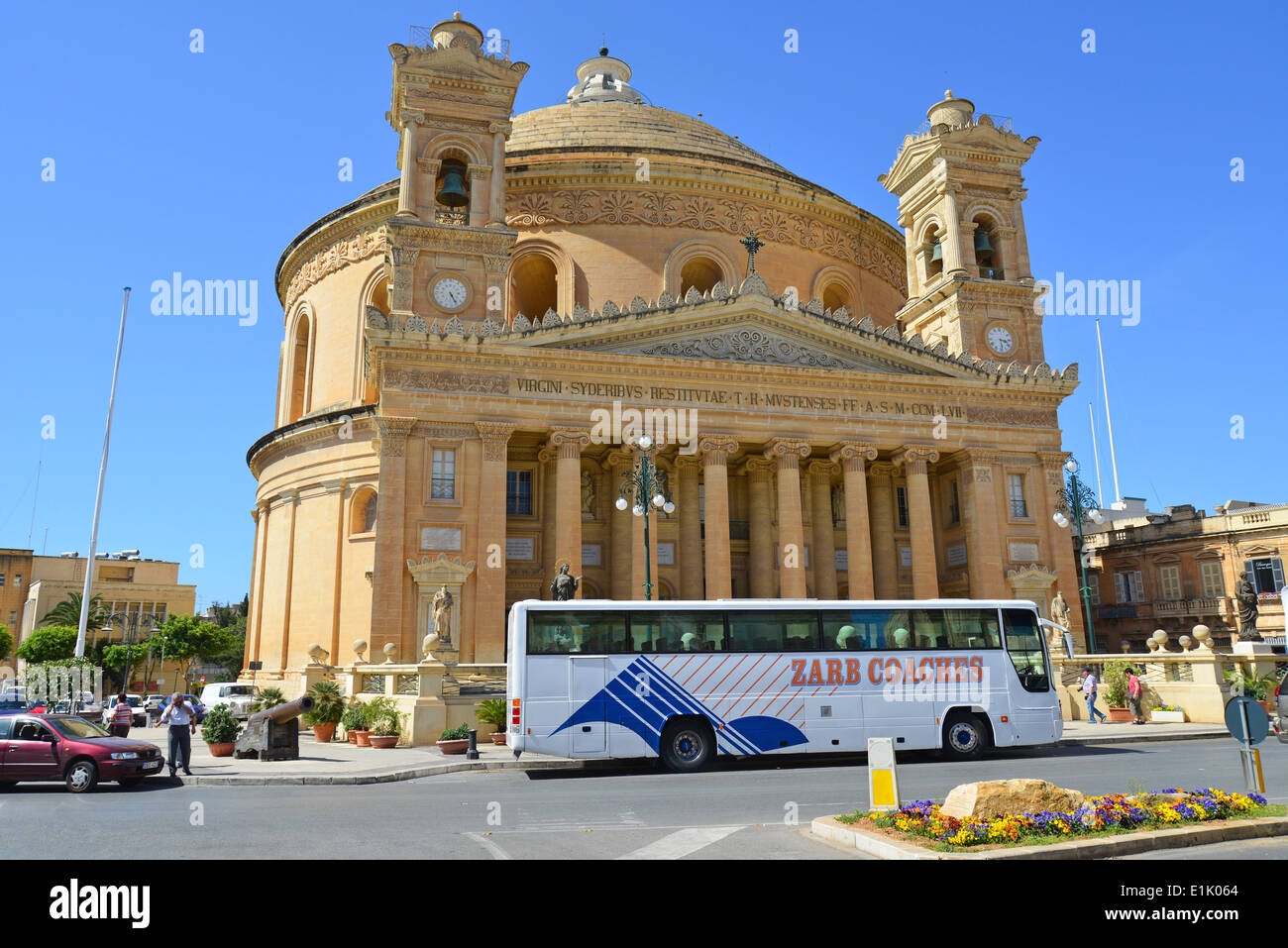 Mosta dome hi-res stock photography and images - Alamy