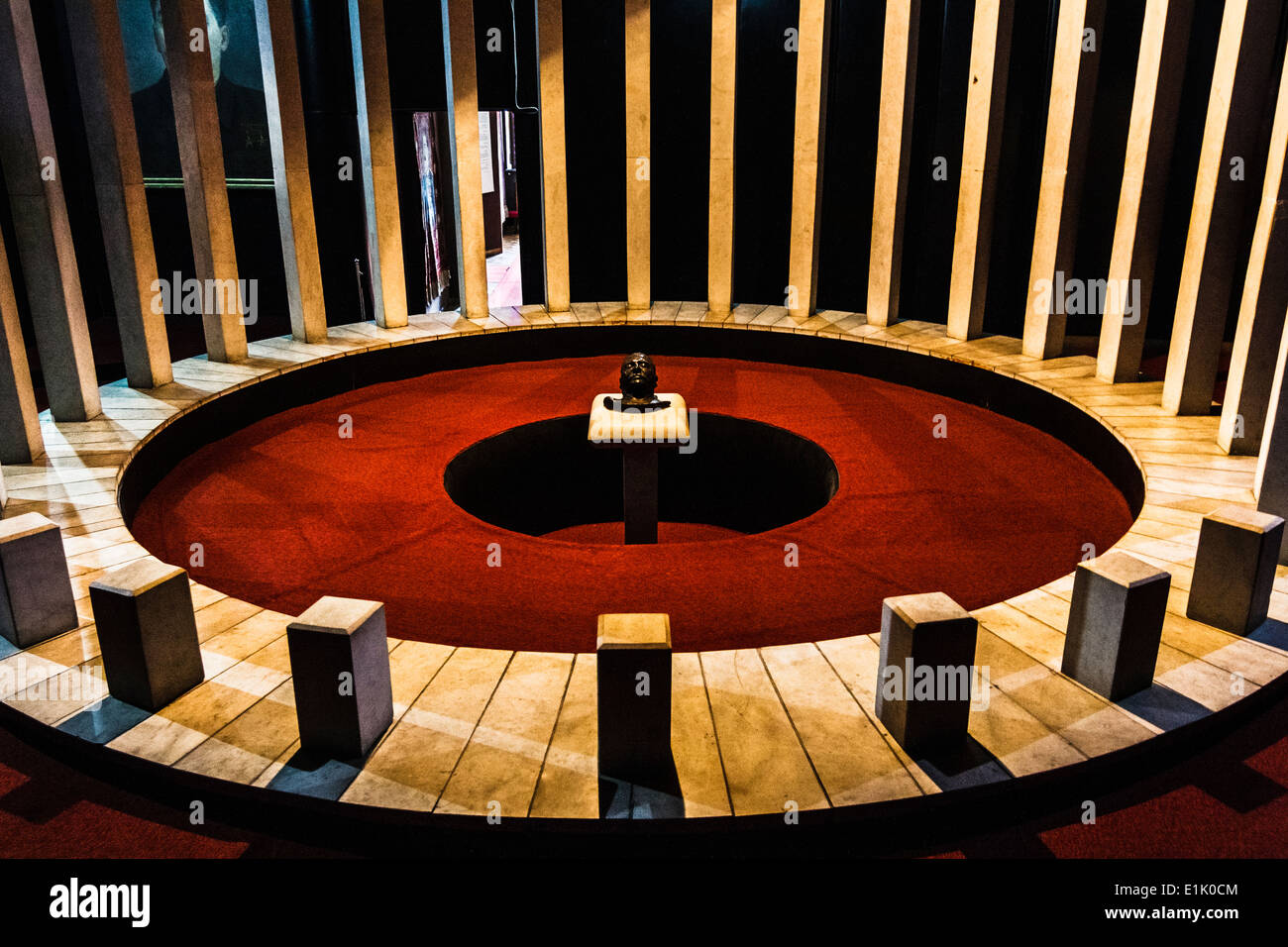 Death Mask of Joseph Stalin at the Stalin Museum in Gori, Georgia Stock ...