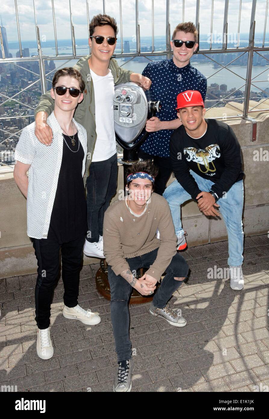 New York, NY, USA. 5th June, 2014. Eric Secharia, Thomas Augusto, Joey ...