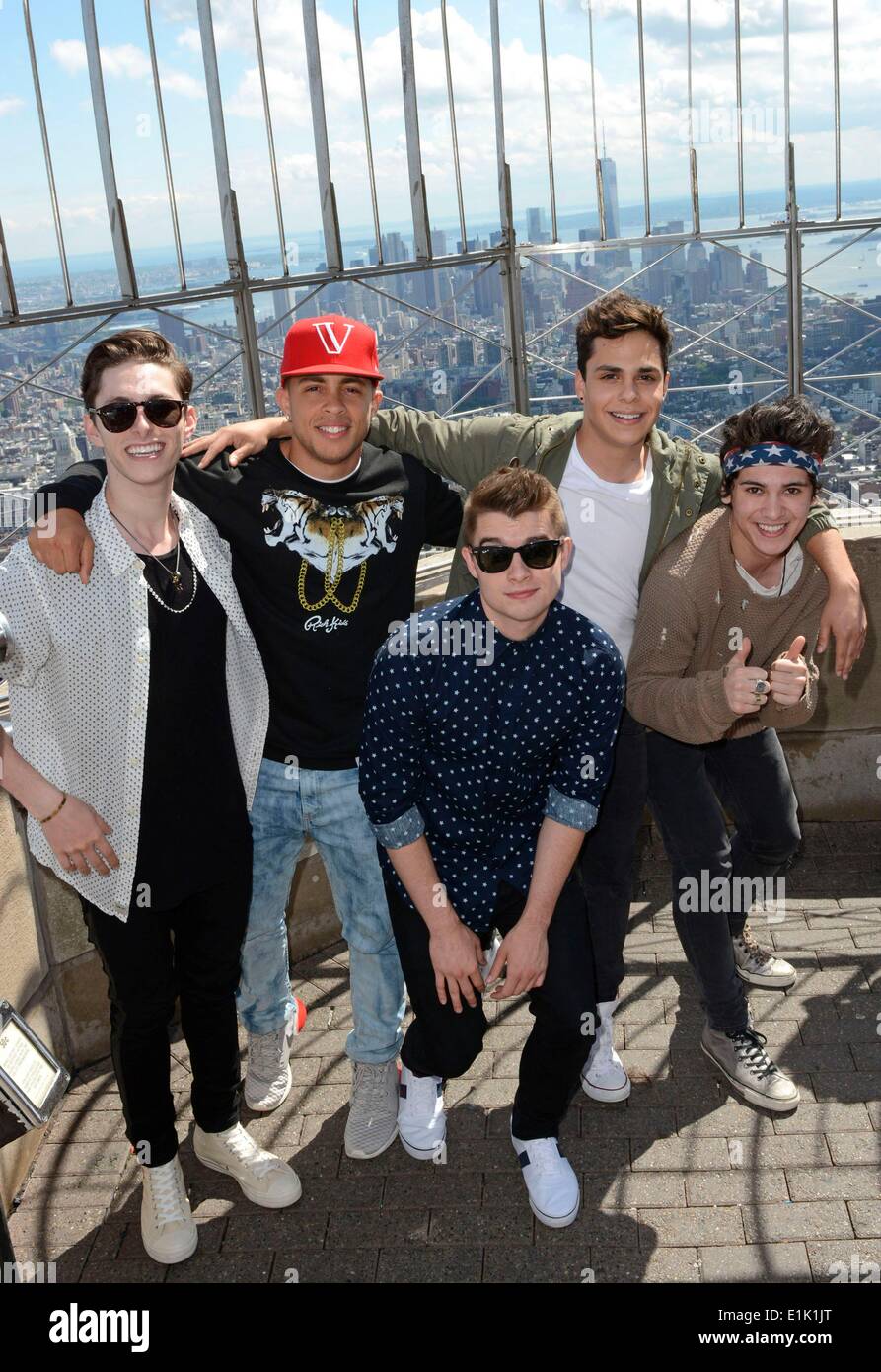 New York, NY, USA. 5th June, 2014. Eric Secharia, Thomas Augusto, Joey ...