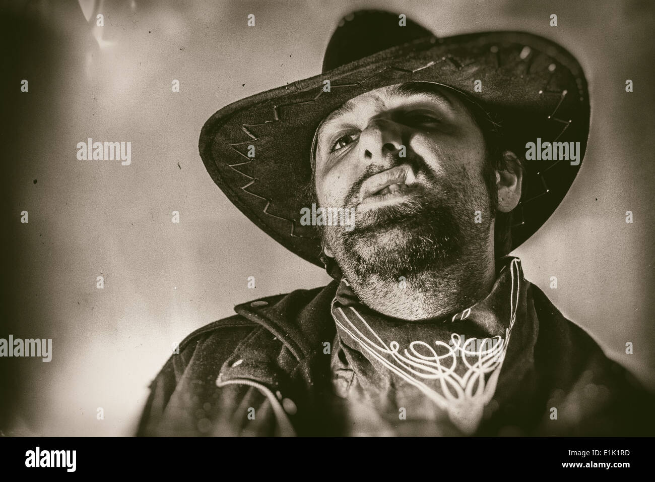 Black cowboy 1800s hi-res stock photography and images - Alamy