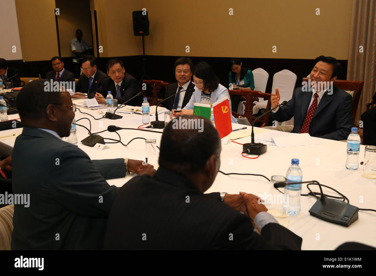Dar Es Salaam, Tanzania. 24th June, 2014. Visiting Chinese Vice ...