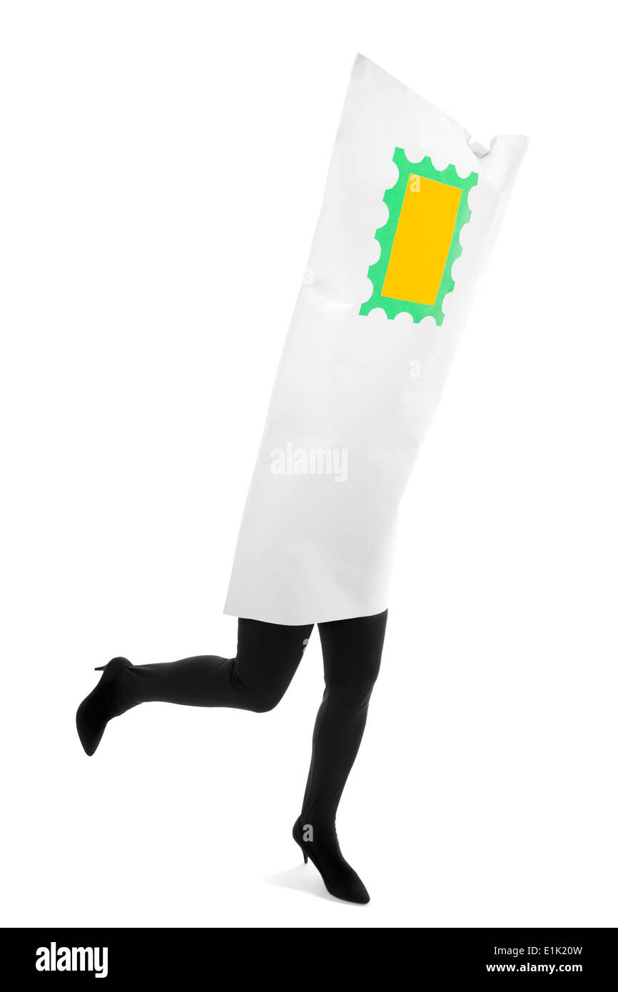 Delivery postal service Cut Out Stock Images & Pictures - Alamy