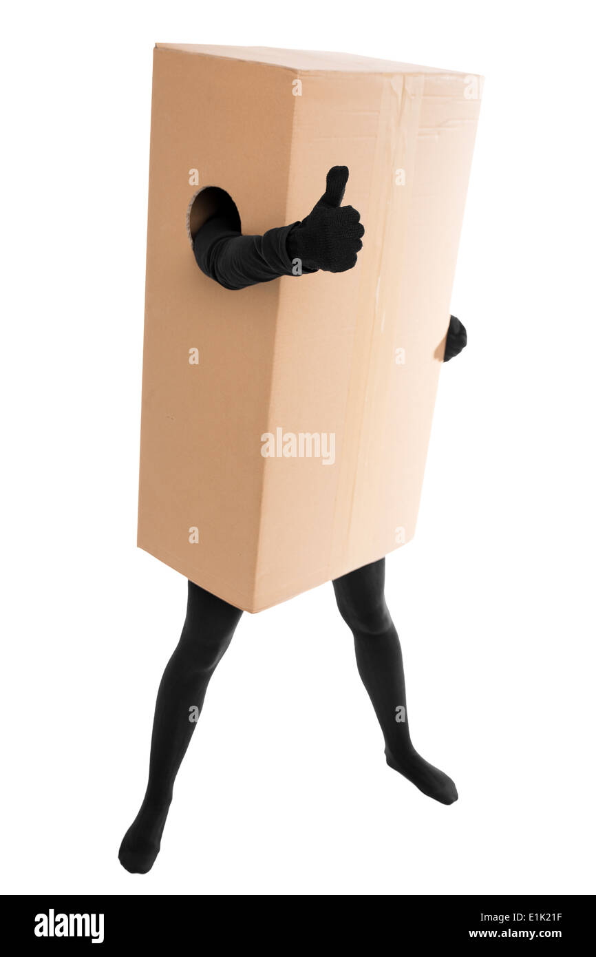 Concept: package delivery is always successful Stock Photo - Alamy