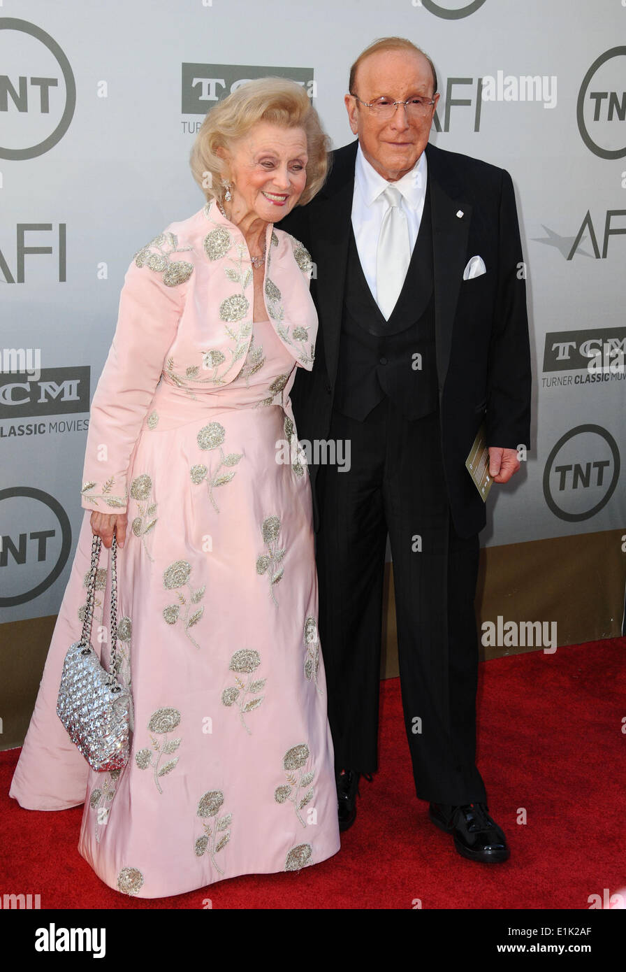 Los Angeles, California, USA. 5th June, 2014. Barbara Davis, Clive ...