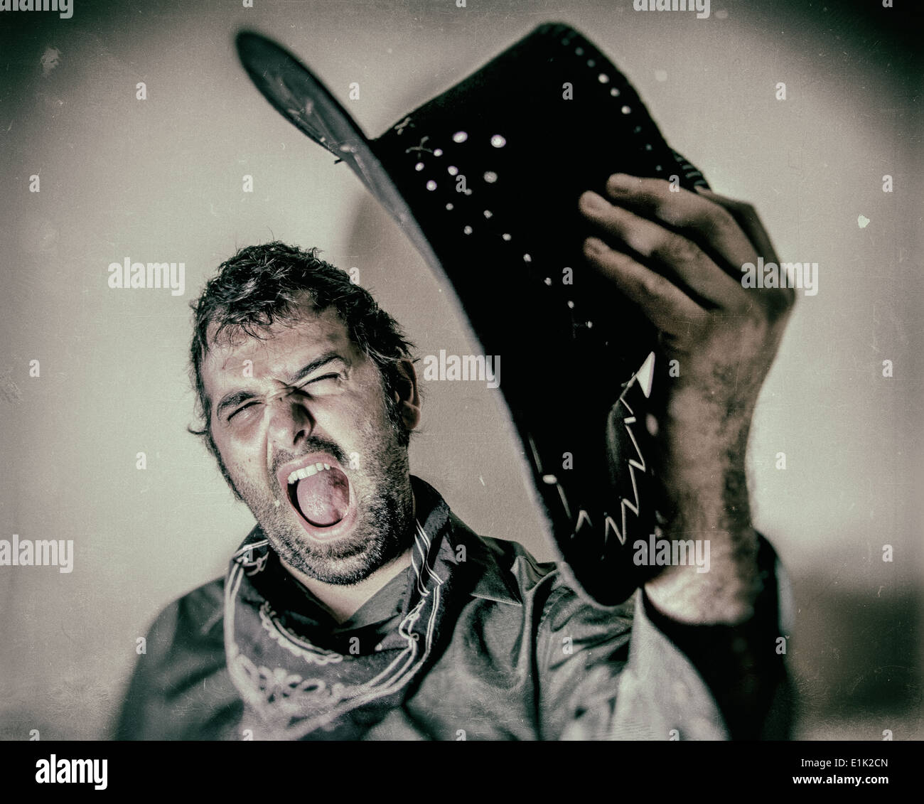 Old cowboy portrait man hi-res stock photography and images - Alamy