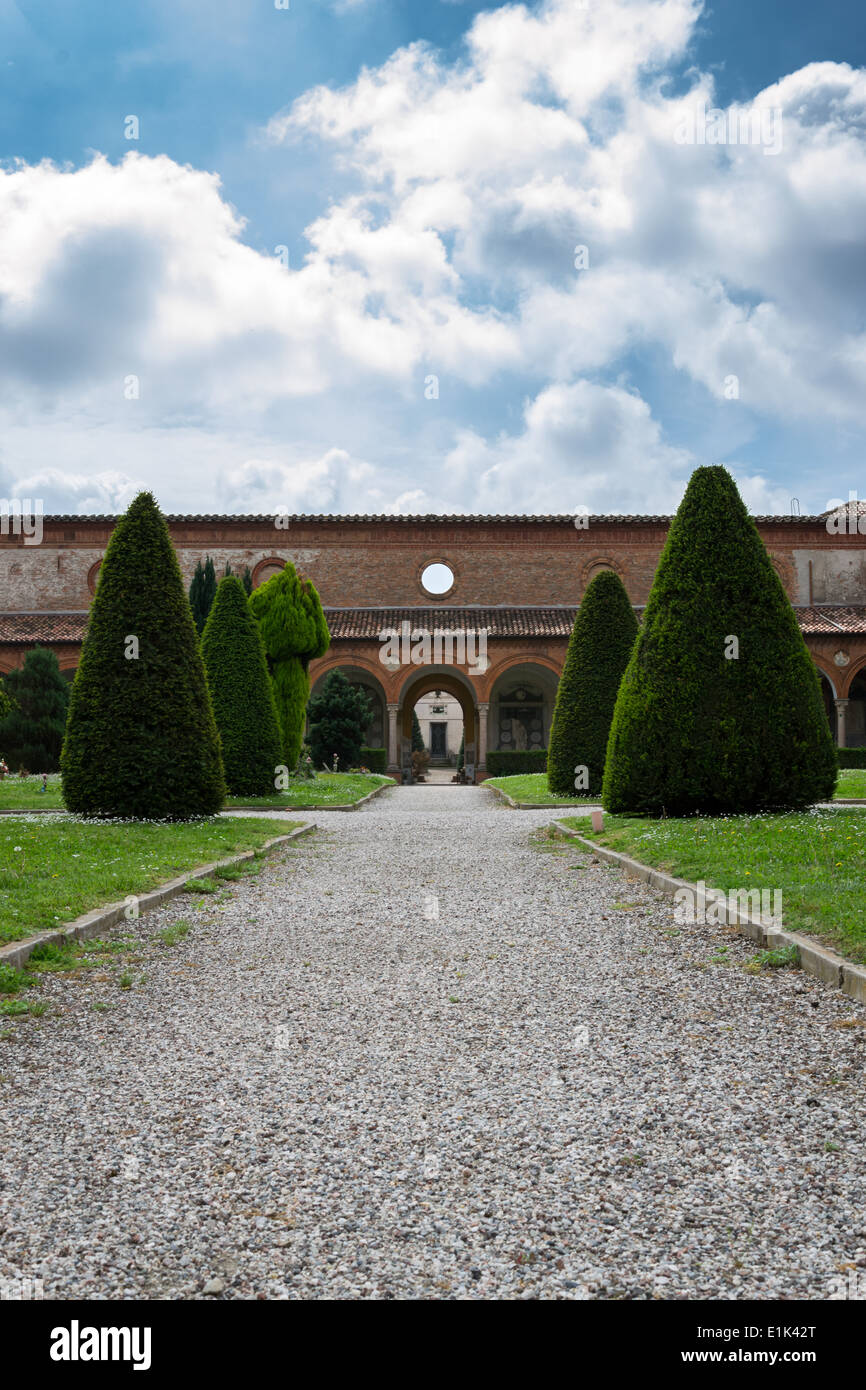 The monumental graveyard of Ferrara, Italy Stock Photo - Alamy