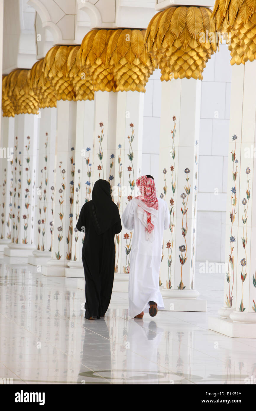 Sheikh Zayed Grand Mosque. The Mosque has 1,096 columns in its exterior ...