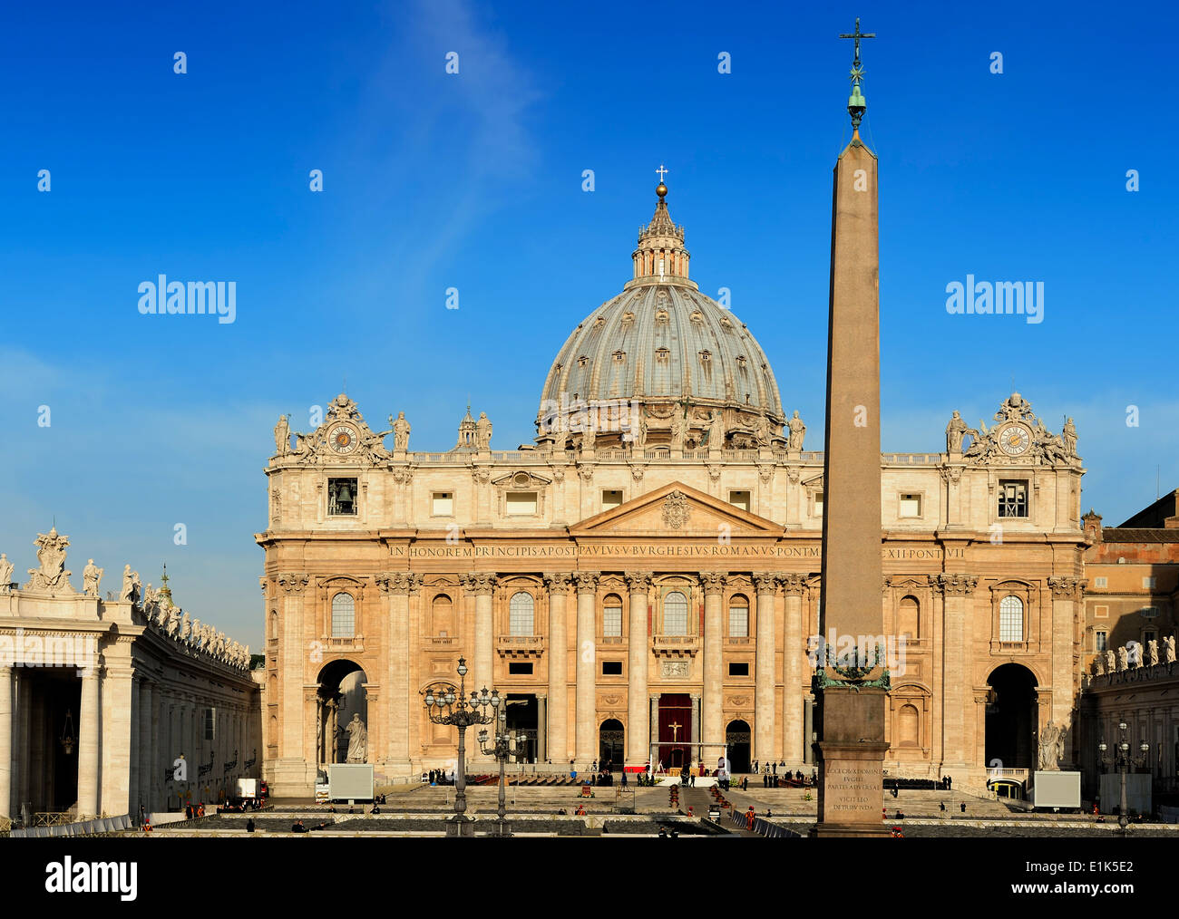 The Papal Basilica of Saint Peter, Vatican Stock Photo - Alamy
