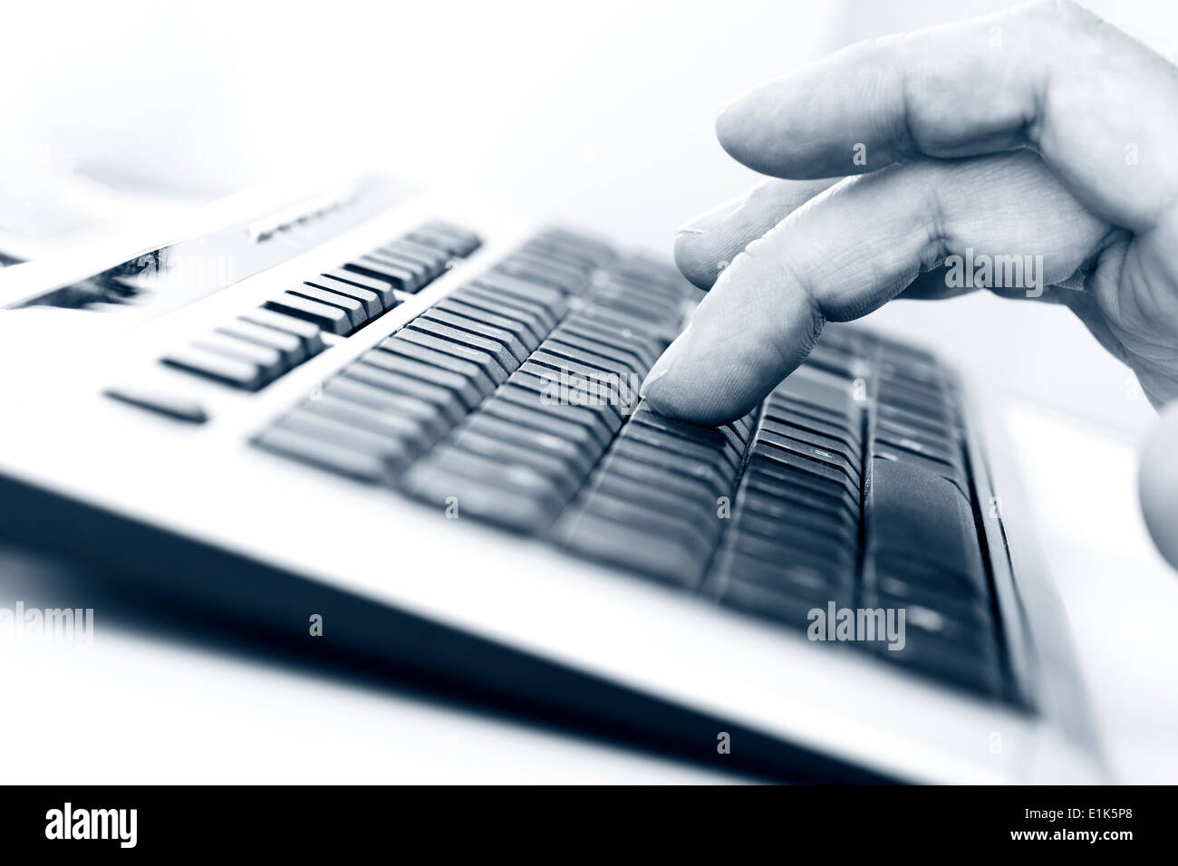Person using computer keyboard hi-res stock photography and images - Alamy