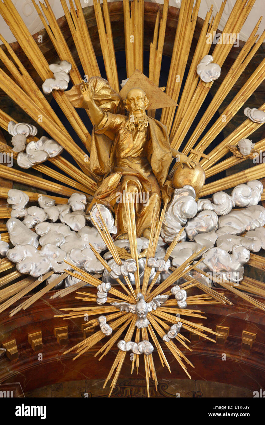 Mauer bei Melk Church. Baroque Altar Stock Photo - Alamy