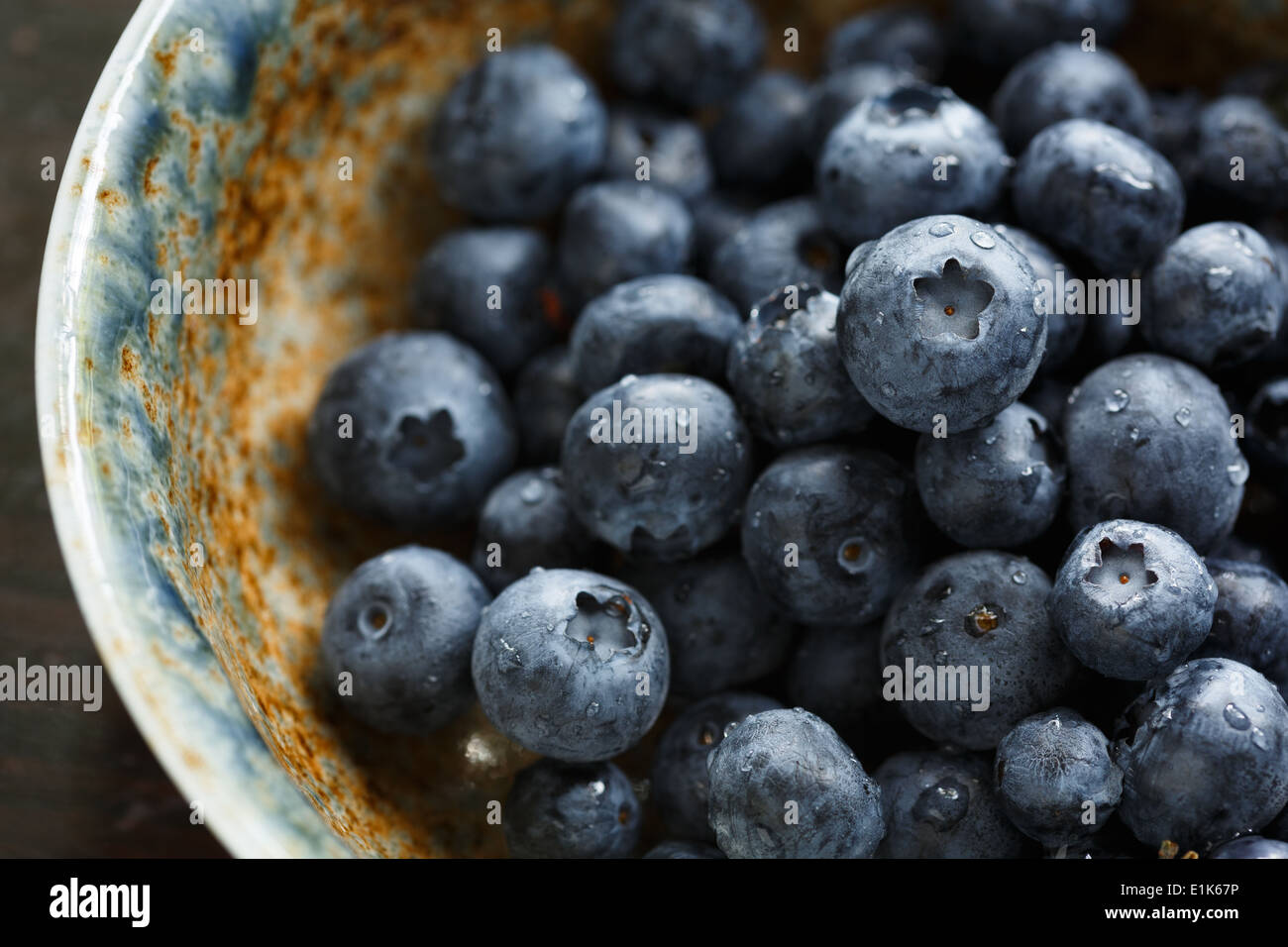 Blueberries bowl hi-res stock photography and images - Alamy