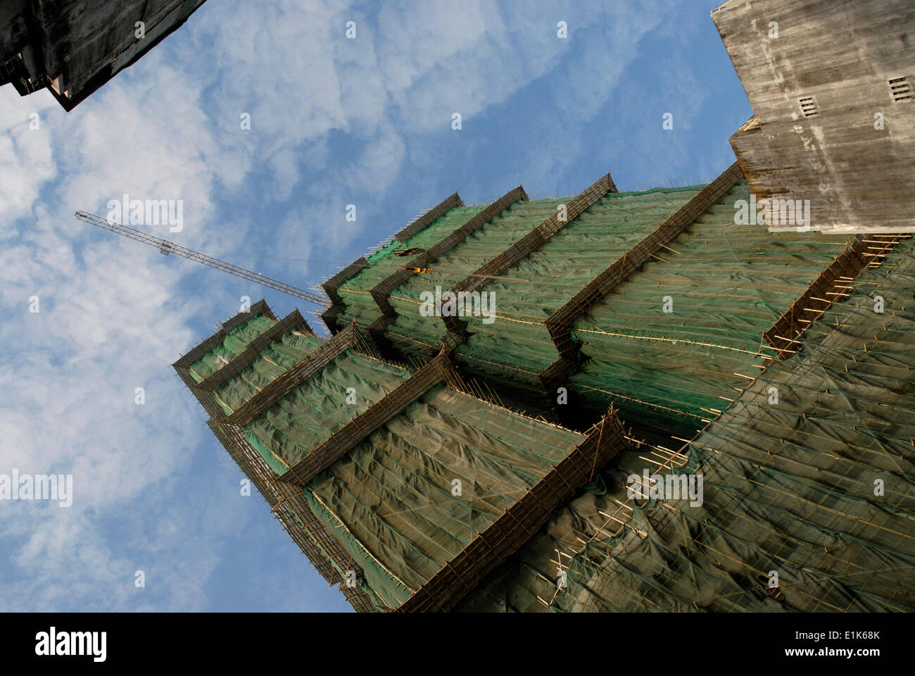 Bamboo scaffolding hi-res stock photography and images - Alamy