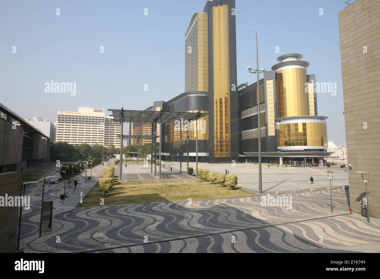 Modern architecture in Macau Stock Photo - Alamy
