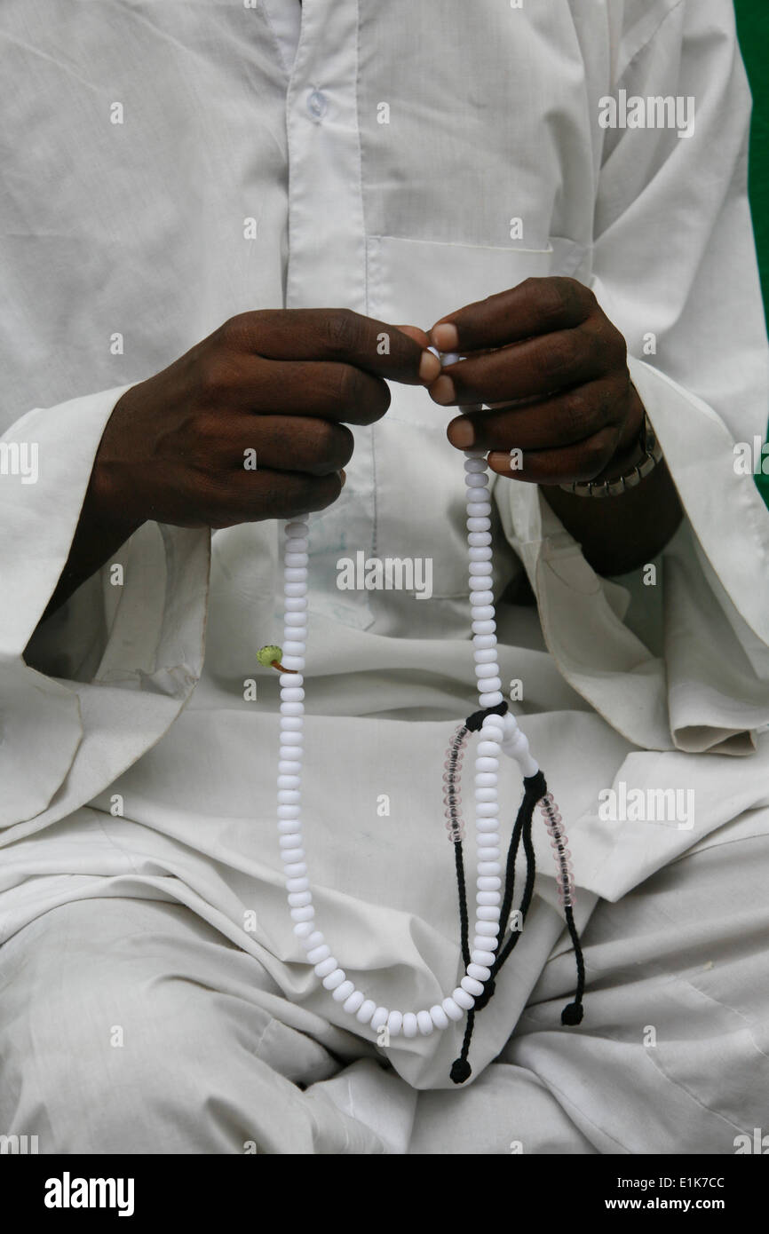 Muslim prayer beads Stock Photo - Alamy