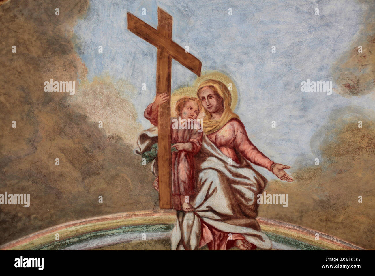 Jesus cross mary hi-res stock photography and images - Alamy