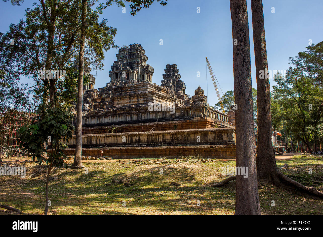 Thommanon is a small temple in the Angkor Thom complex, Siem Reap ...