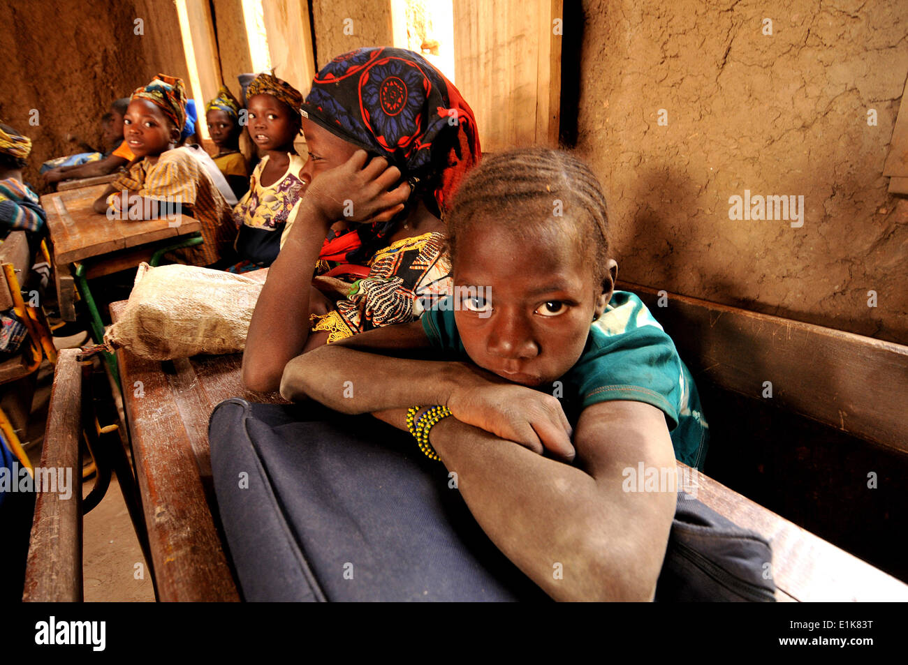 Village school in Mali Stock Photo - Alamy