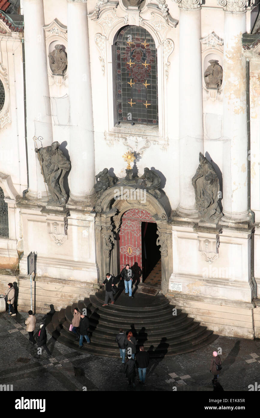 St Nicholas Church from Town Hall Tower Stock Photo - Alamy