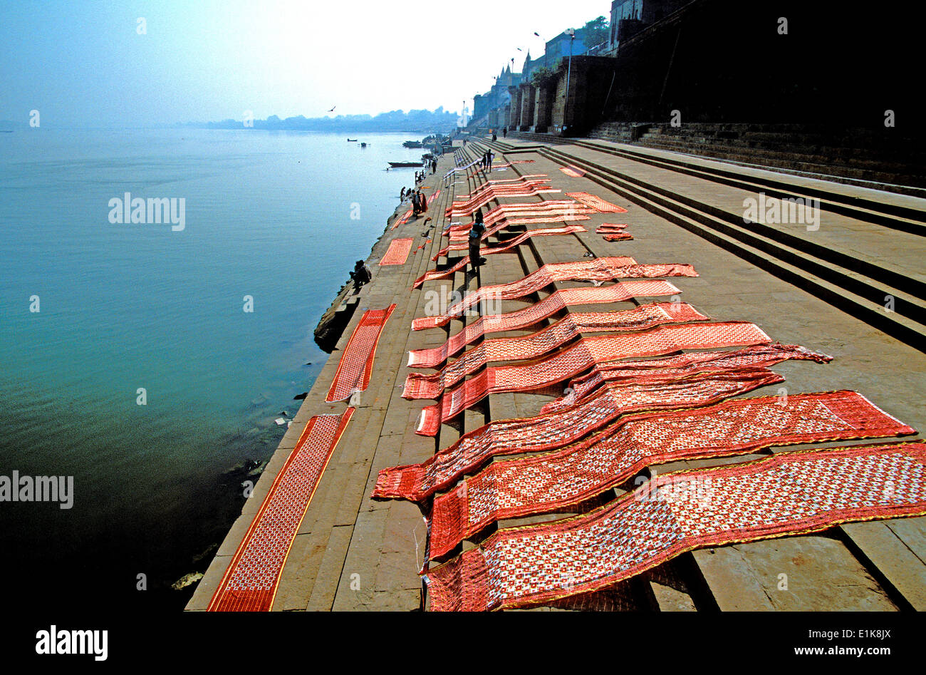 Dhobi Ghat, Varanasi Stock Photo - Alamy