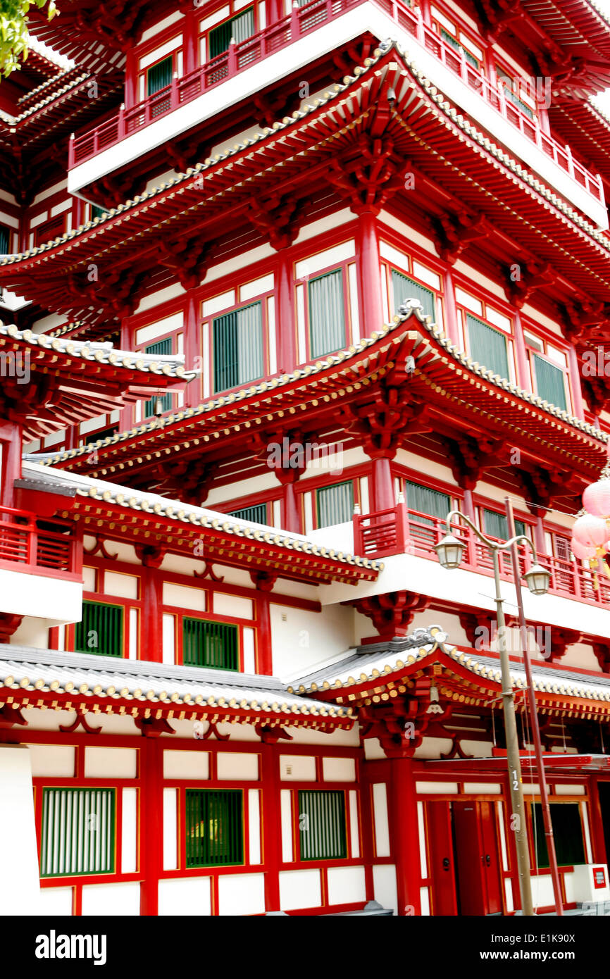 Buddha tooth relic temple Stock Photo - Alamy