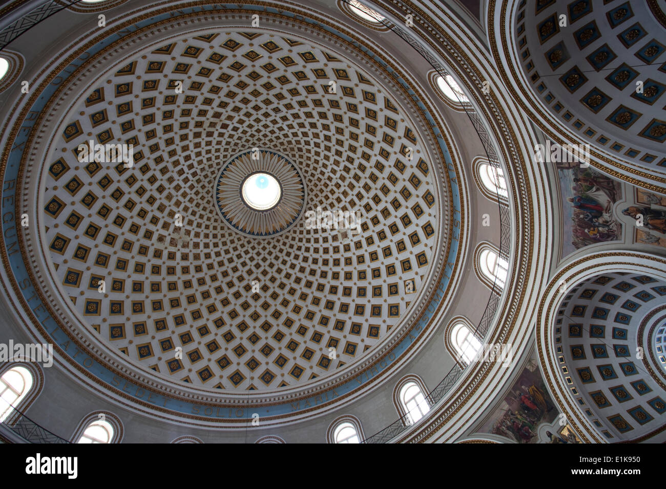 Mosta church was built between 1827 and 1865. It was designed by ...