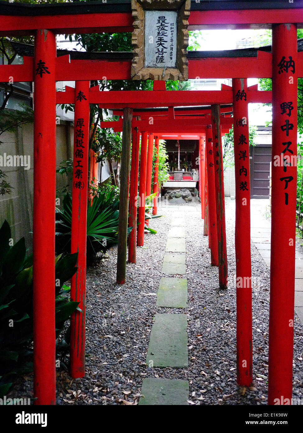Torii shrine gates Stock Photo - Alamy
