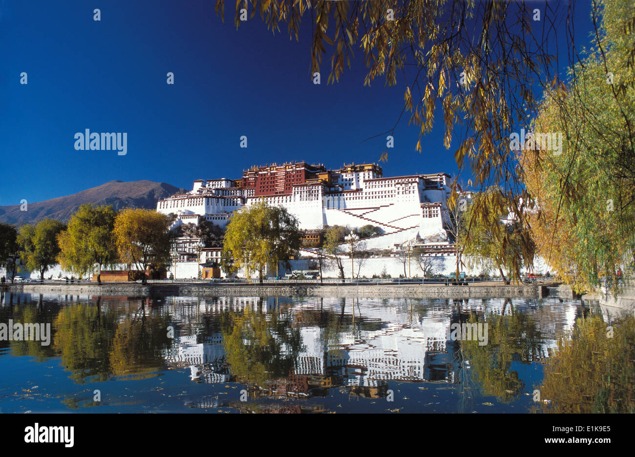 Potala palace in Lhassa Stock Photo - Alamy