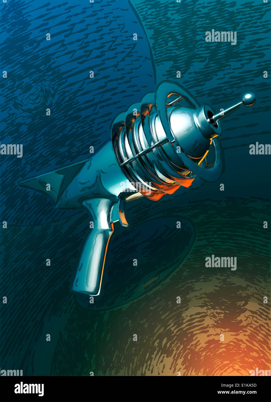 Ray gun hi-res stock photography and images - Alamy