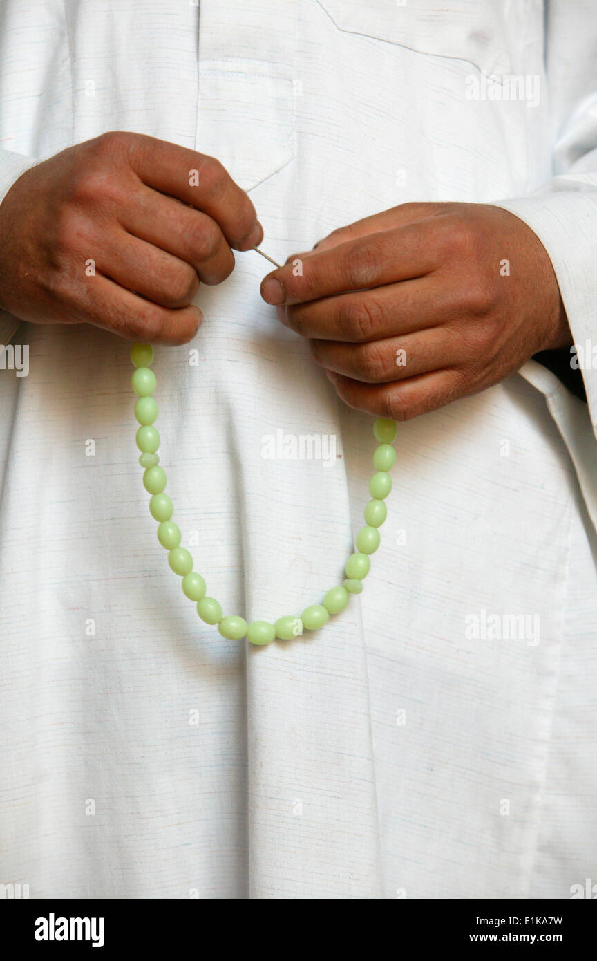 Muslim prayer beads Stock Photo - Alamy
