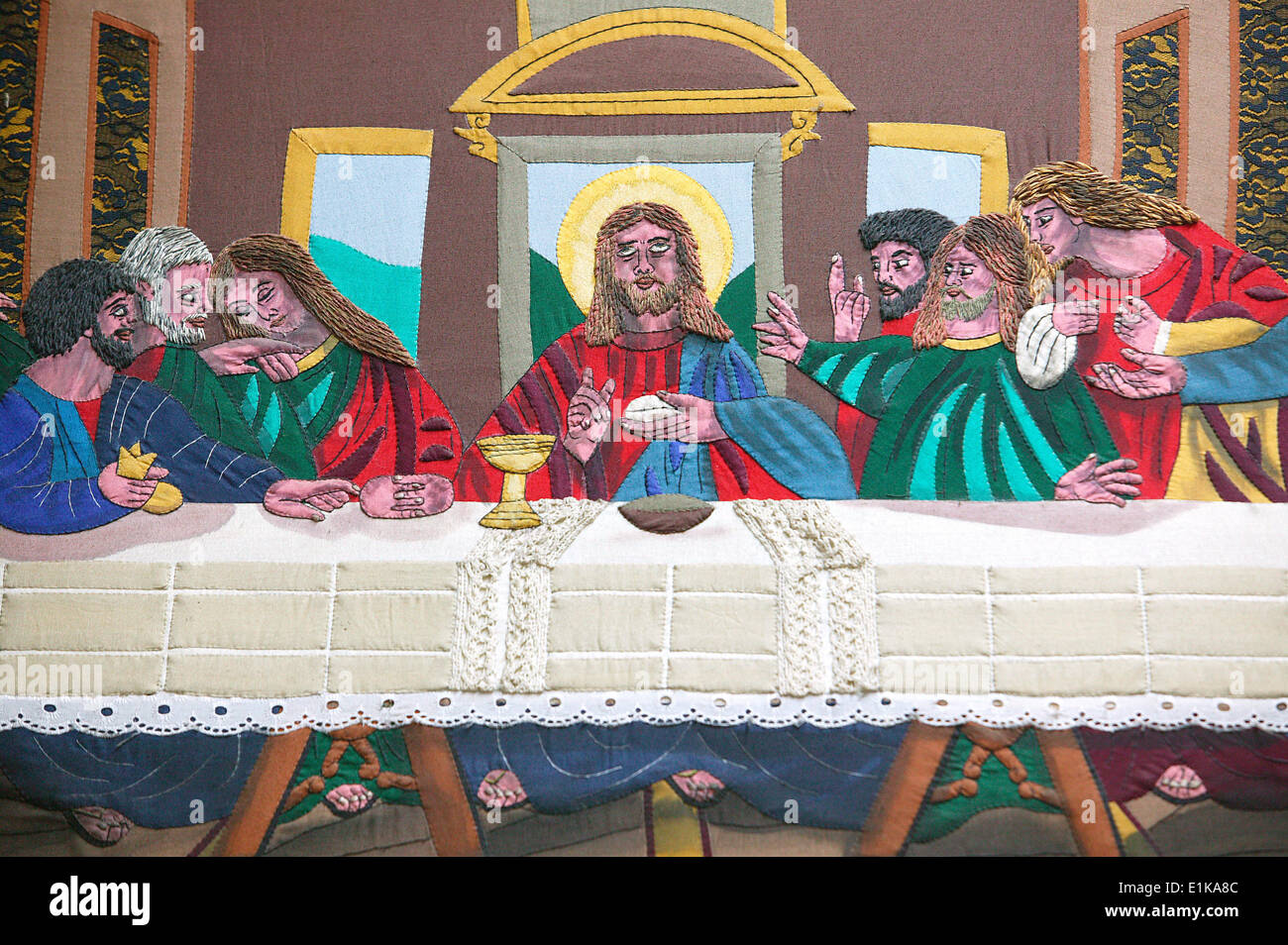 The last supper Stock Photo - Alamy