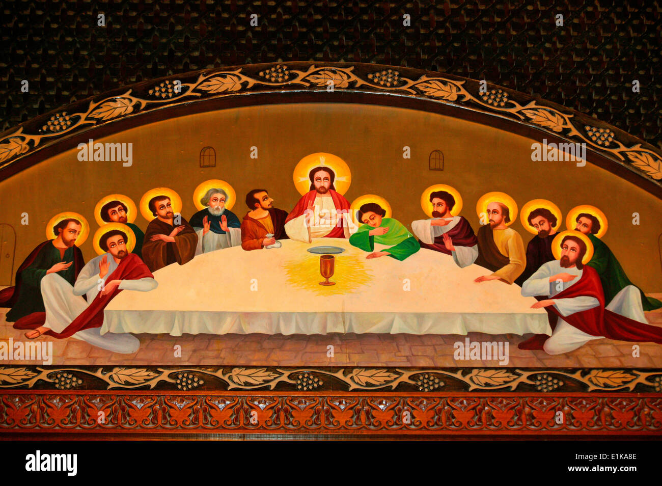 The Last Supper Stock Photo - Alamy