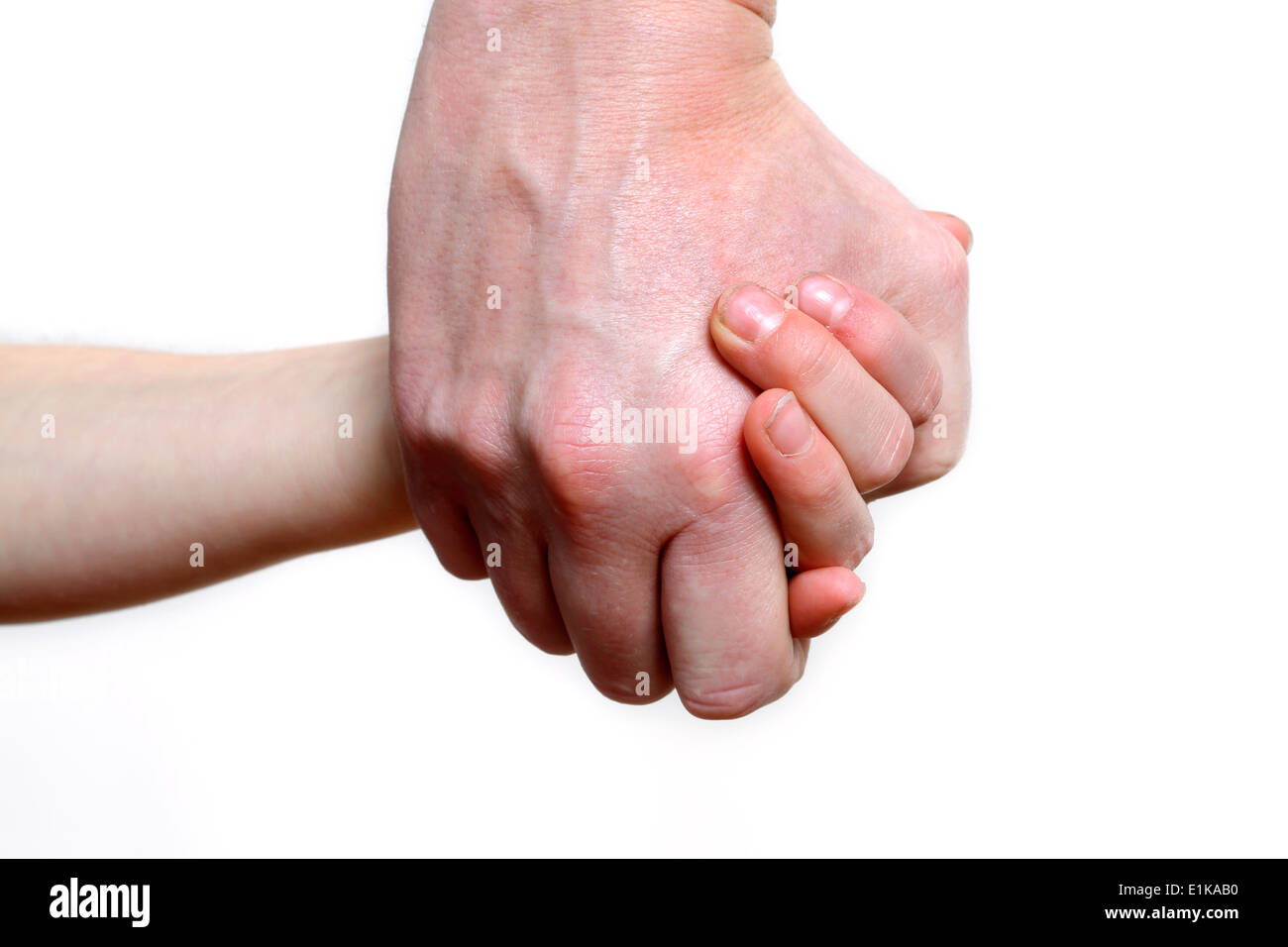 Child adult holding hands hi-res stock photography and images - Alamy