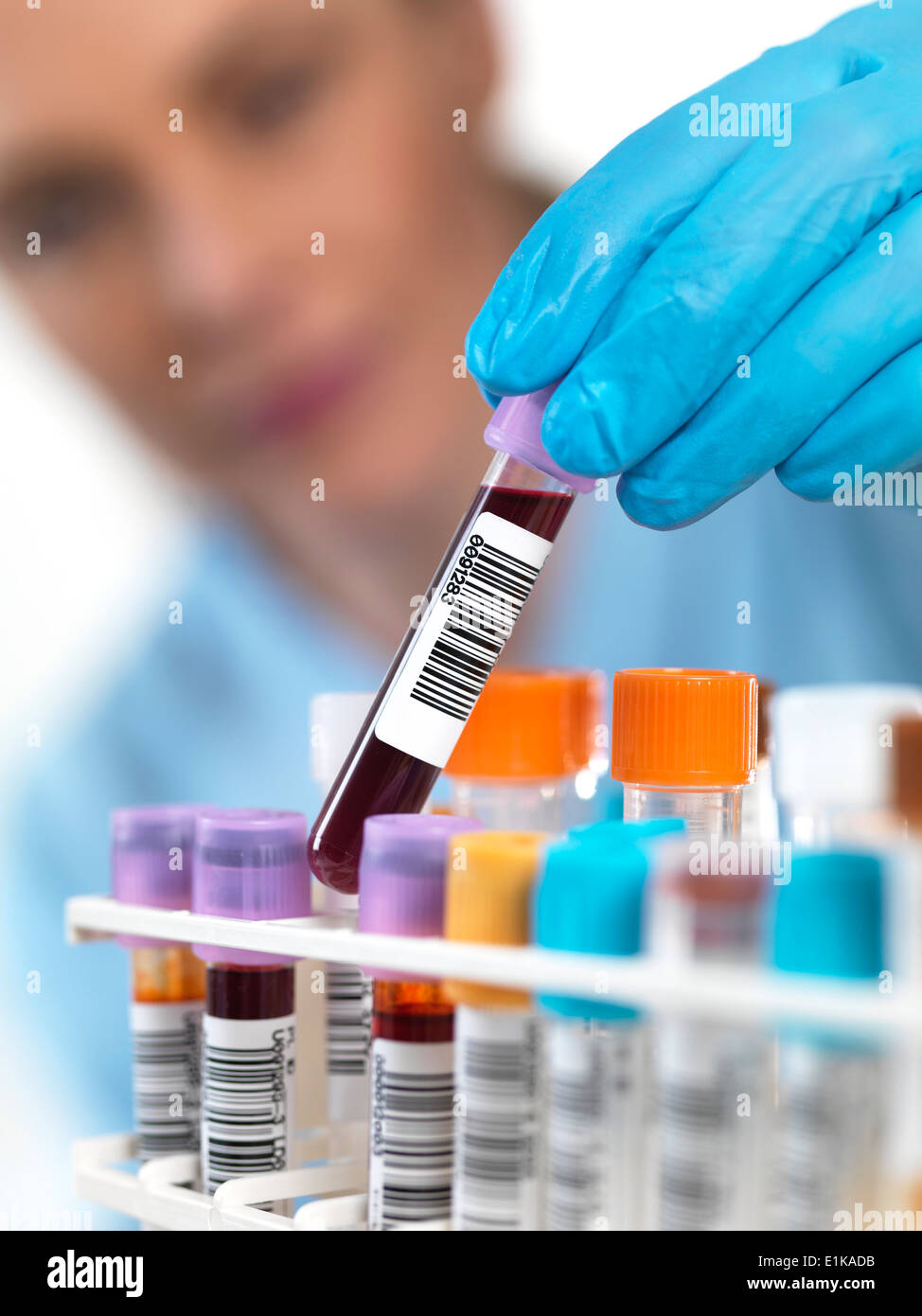 Sample rack hi-res stock photography and images - Alamy