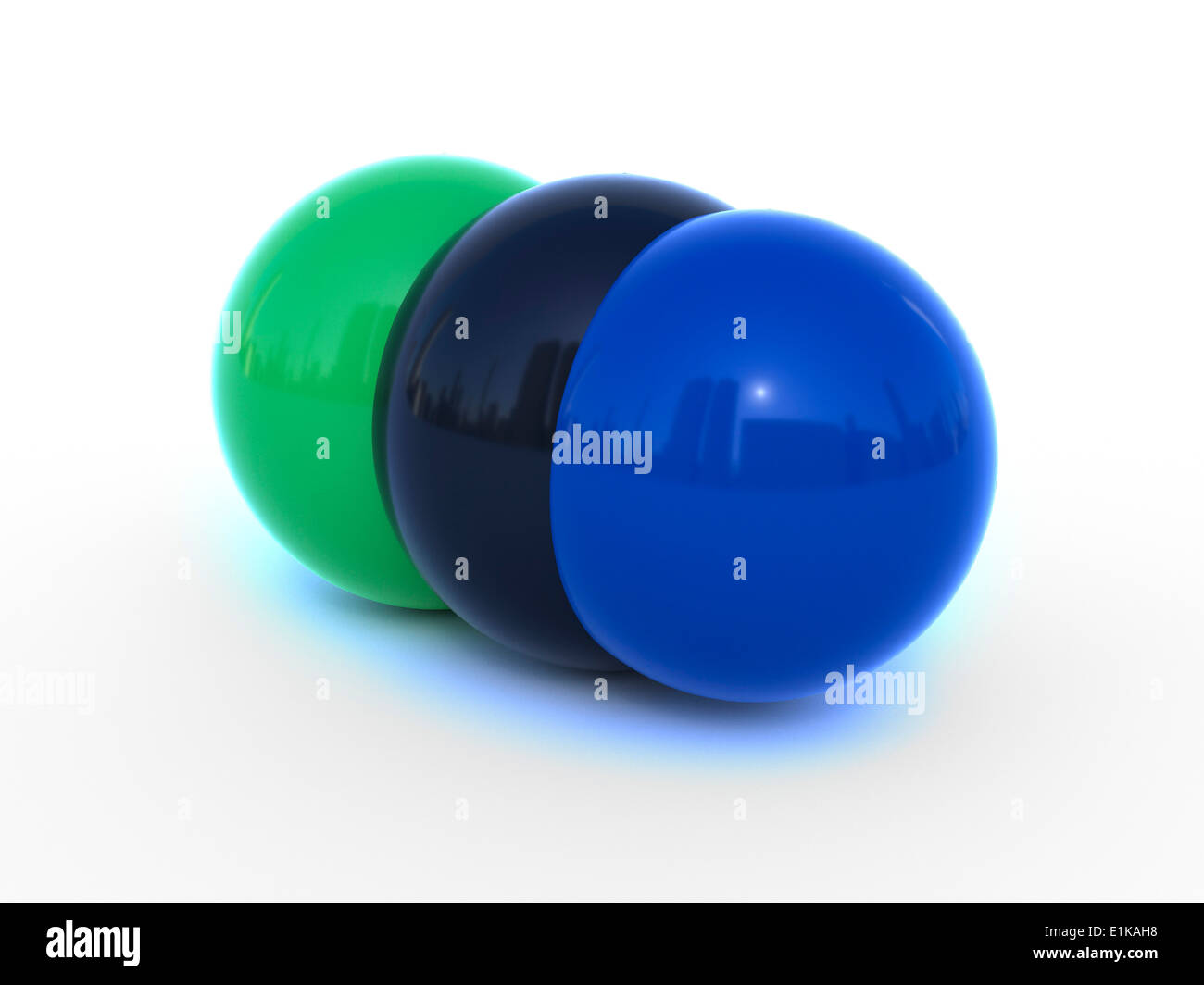 Molecular structure of cyanogen chloride showing carbon (black ...