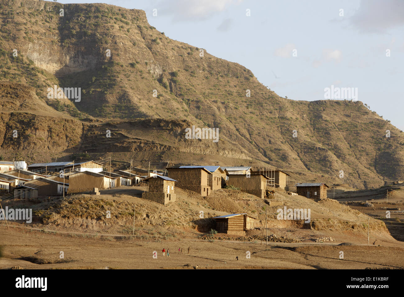 Houses in Lalibela Stock Photo - Alamy