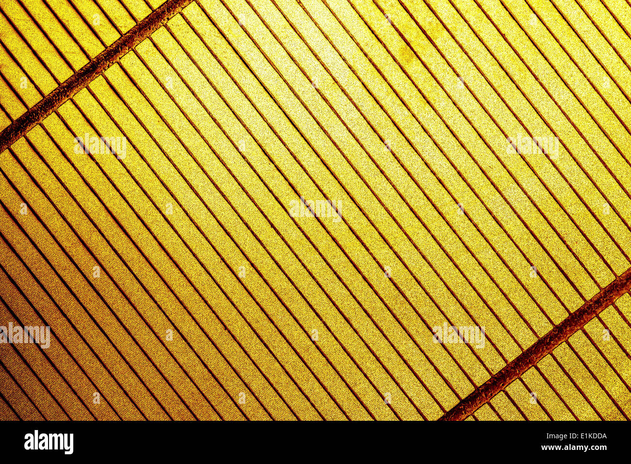 Solar cell computer enhanced image Close-up of a high performance solar ...