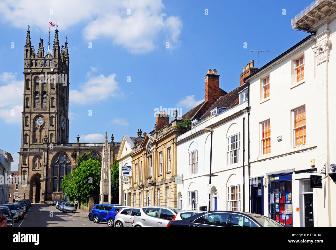 St Mary’s Church, Warwick, Warwickshire, England, UK, Western Europe ...