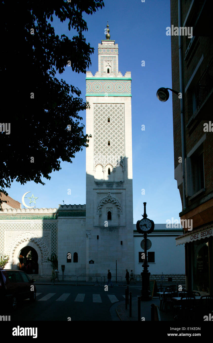 Paris Great Mosque Stock Photo - Alamy