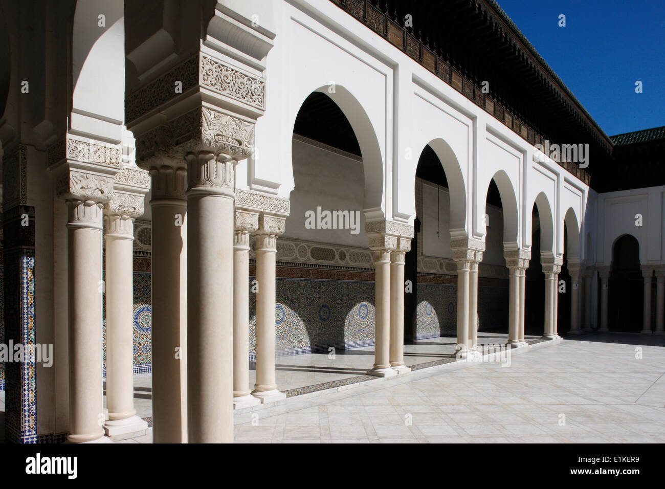 Paris Great Mosque Stock Photo - Alamy