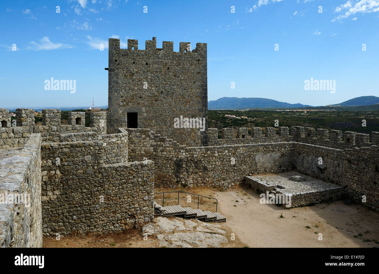 Battlements Of A Castle