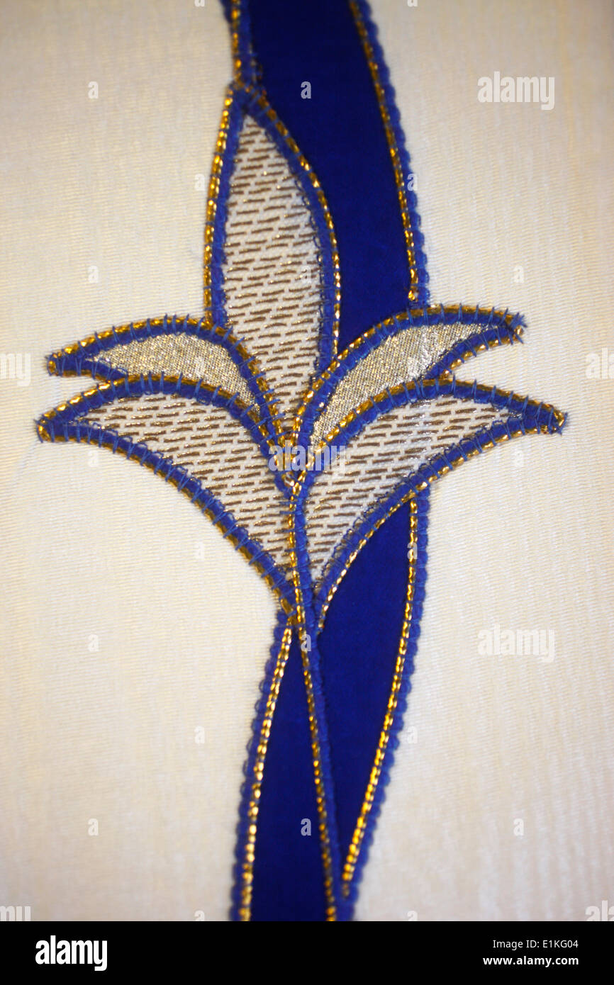 Embroidery detail hi-res stock photography and images - Alamy