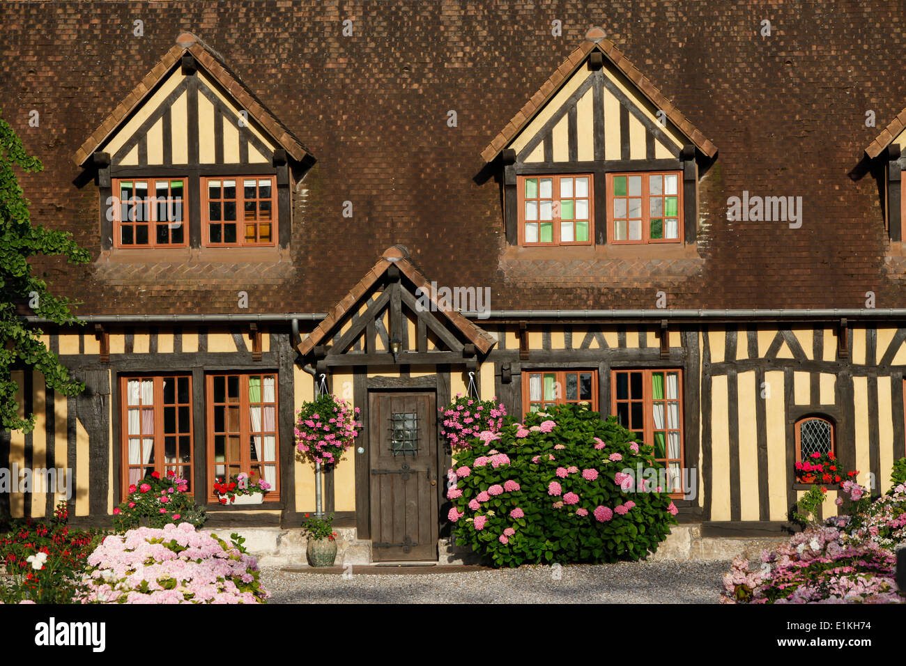 Typical house in Normandy Stock Photo - Alamy