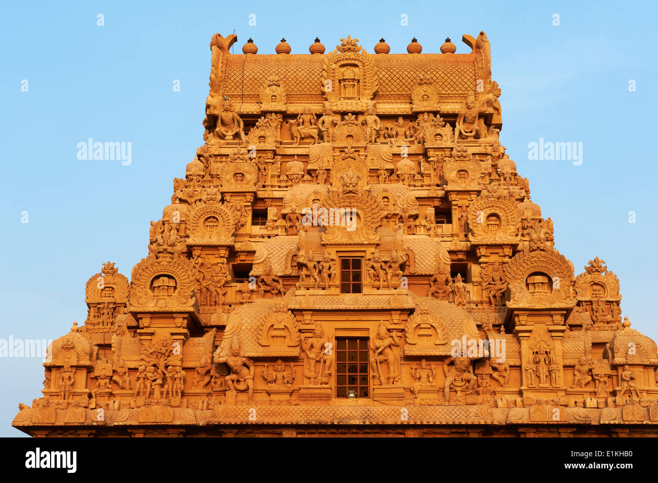 India, Tamil Nadu, Thanjavur (Tanjore), Bridhadishwara temple, Unesco ...