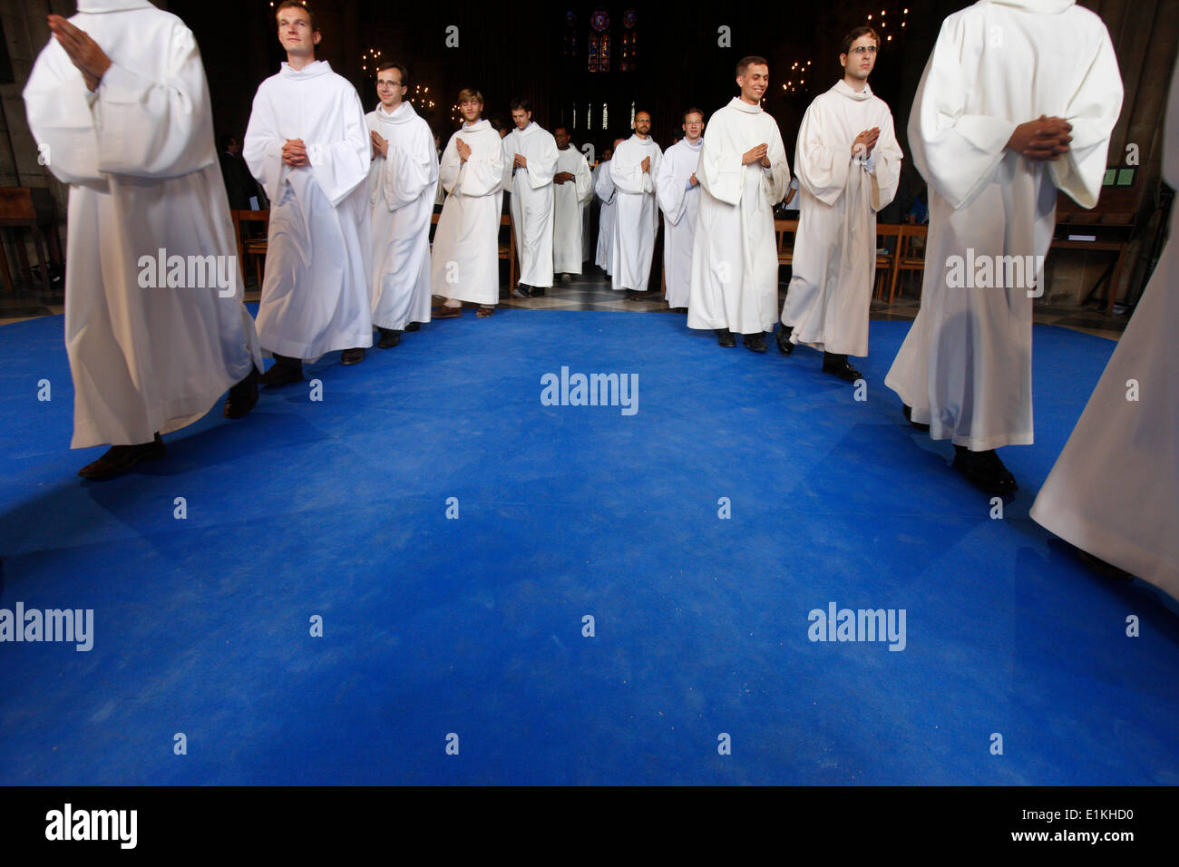Clergy in religious procession hi-res stock photography and images - Alamy