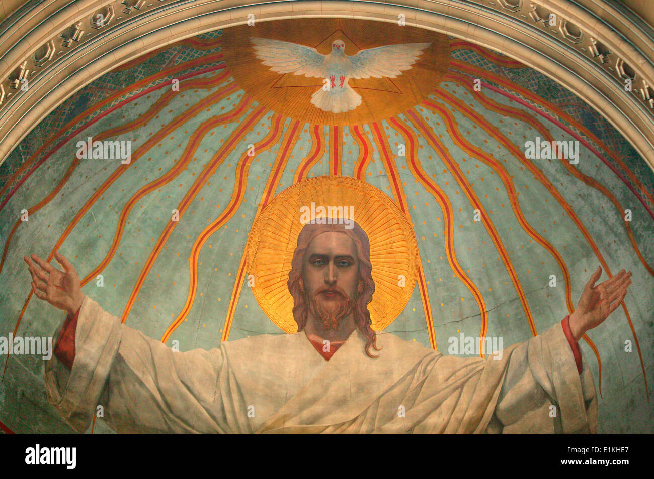 Christ blessing hi-res stock photography and images - Alamy