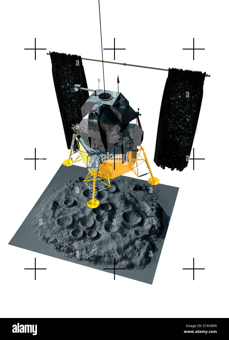 Landing moon landing hi-res stock photography and images - Alamy