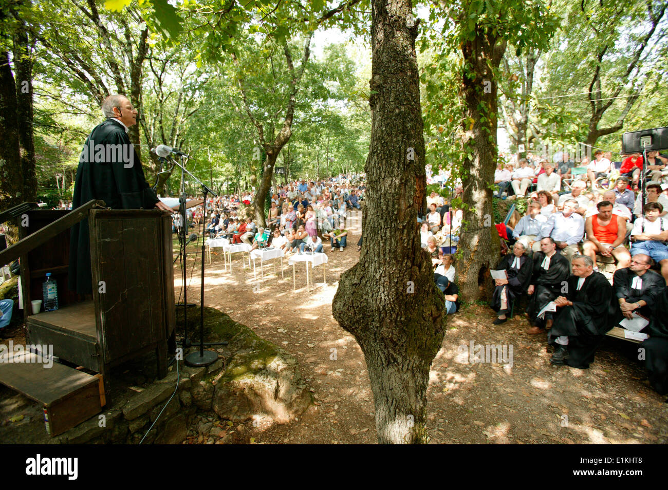 The Assembly of the Desert, a protestant gathering taking place every ...